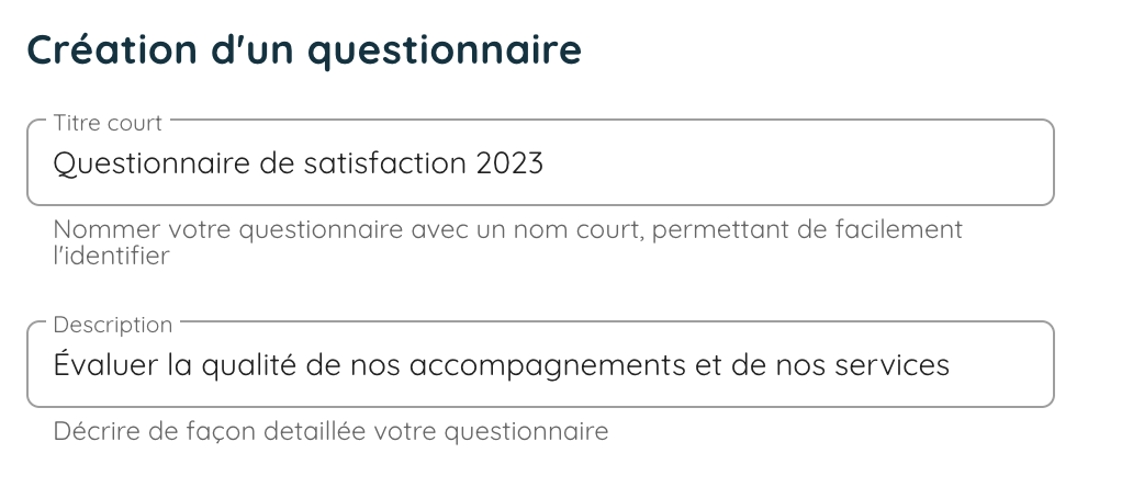 3. Comment éditer un nouveau modèle de questionnaire ? – Osmose Solutions
