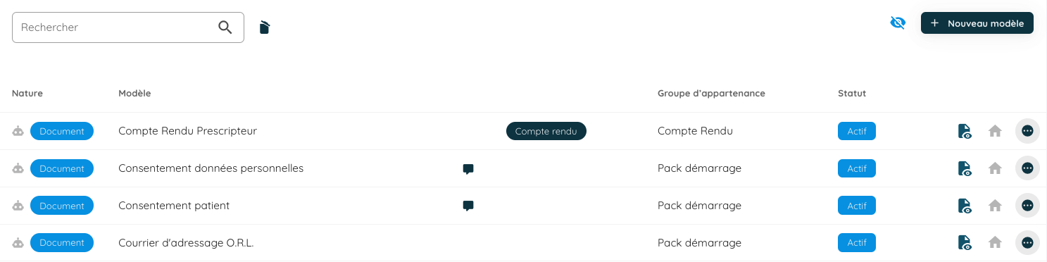 1. Éditer les modèles de documents – Osmose Solutions
