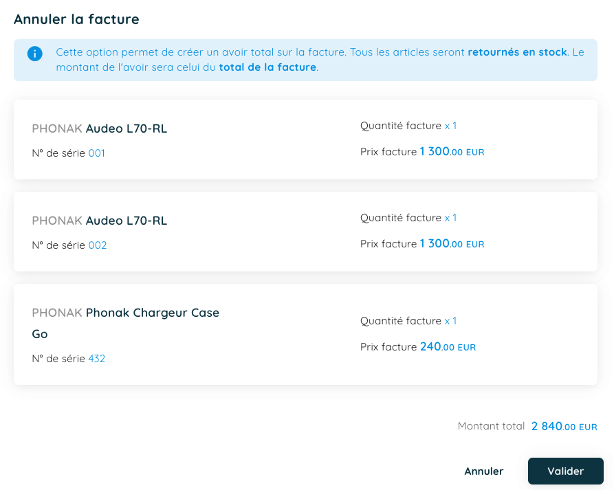 2. Comment saisir un avoir total et partiel pour supprimer ou faire une ...