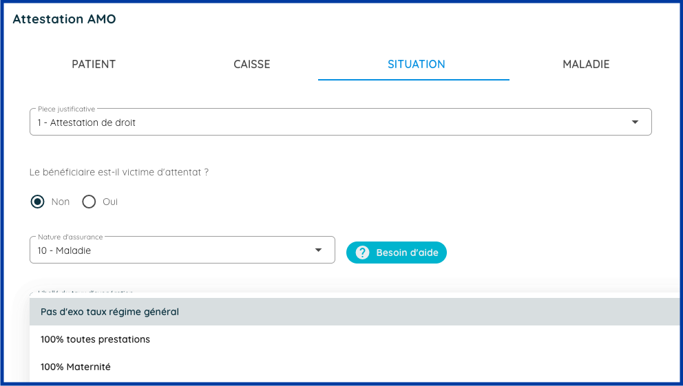12. Comment facturer un patient bénéficiaire de l'AME ? – Osmose Solutions